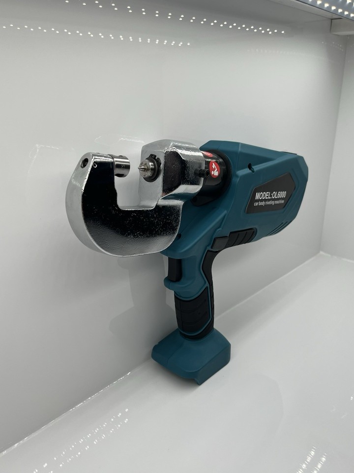 SPR Gun Aluminum Body Car Repair Rivet Battery Operated Hydraulic Audi ...