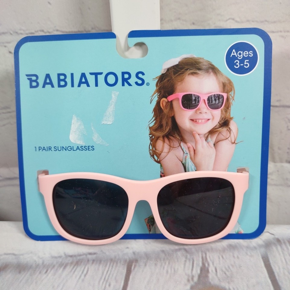 BABIATORS Sunglasses BALLERINA PINK Infant Toddler Ages 3-5 UV Protection NEW | eBay