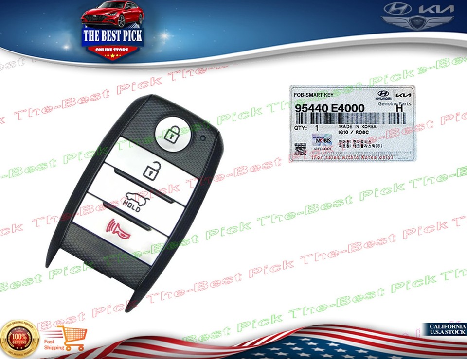 ⭐GENUINE⭐ OEM FOB Smart Key ( Remote Only ) For 2015-2019 Kia Soul EV ...