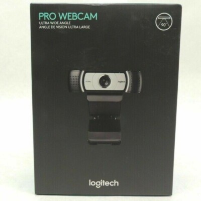 Logitech Pro Ultra Wide Angle HD Webcam 960-001070 - Black - BRAND NEW ...