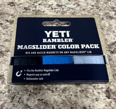 YETI Rambler MagSlider Magnets 3 Big Wave Blue.. | eBay