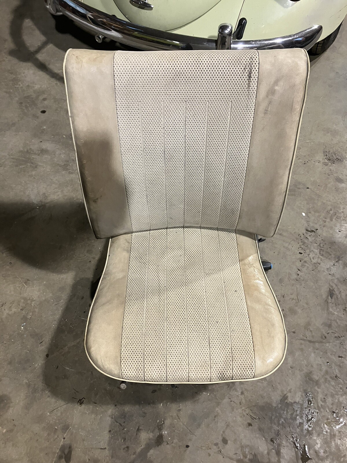 Classic Vw beetle Front seat 1966/1967 Original Upholstery. Left Side ...