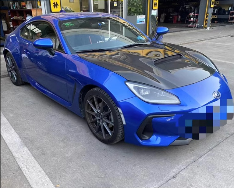 For GR86 ZN8 BRZ ZD8 EPA Type Carbon Fiber Front Vented Hood Engine ...