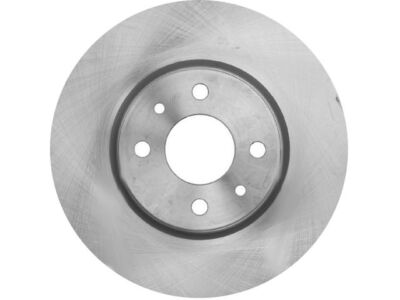 For 2012-2017 Fiat 500 Brake Rotor Front Bendix 33412QF 2013 2014 2015 ...
