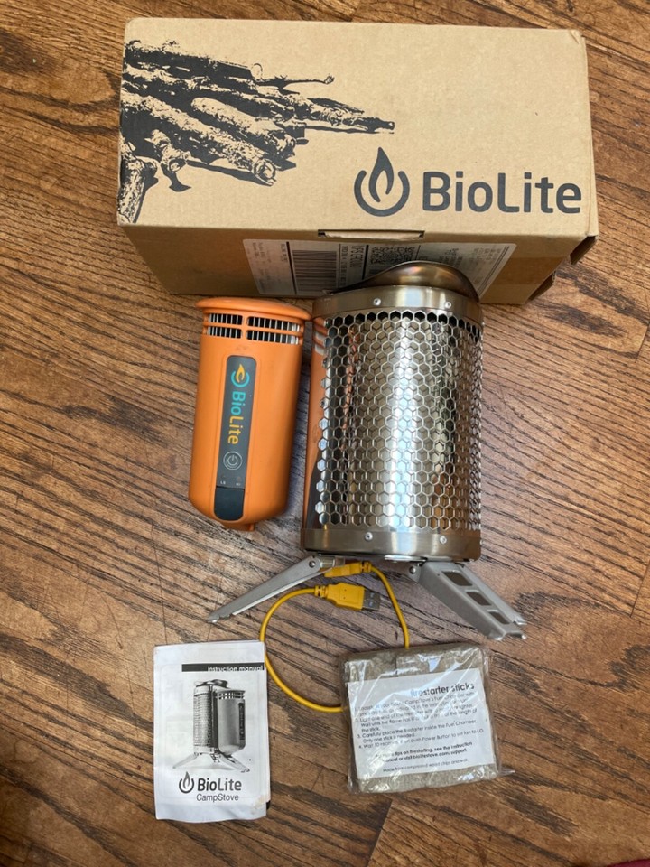 BioLite Electricity Generating Wood Camping Stove First Edition from ...