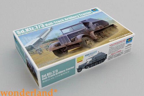 Trumpeter 09537 SdKfz.7/3 Half-Track Artillery Tractor model kit 1/35 ...