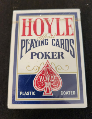 Hoyle Official Poker Playing Cards - Plastic Coated - Brand New ...