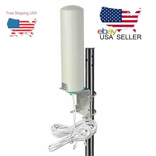 Netgear Nighthawk M1 MR1100 4G LTE Dual TS9 Antenna Omni Signal Booster ...