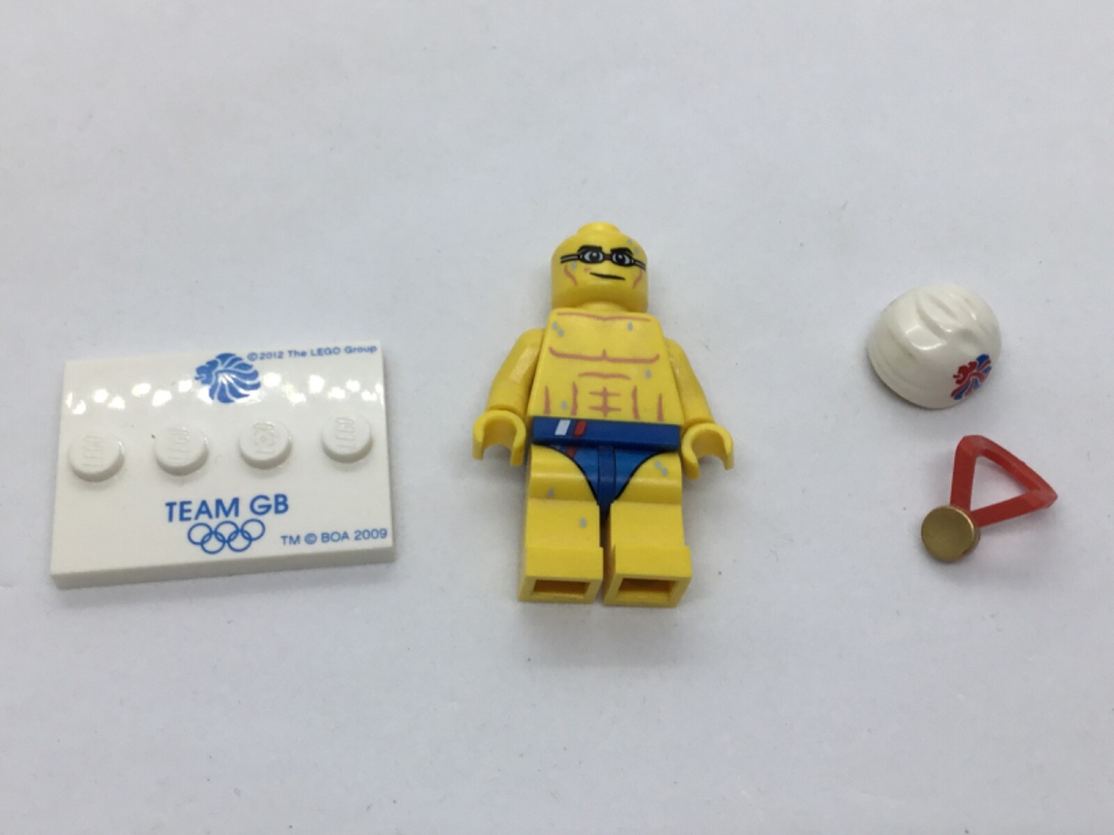 Lego Team GB coltgb-2 Stealth Swimmer Collectible Minifigure + Stand ...