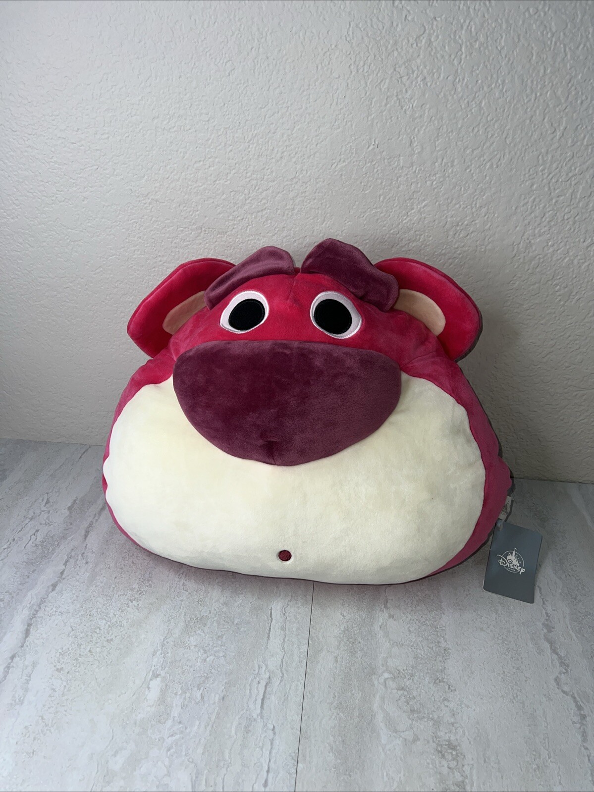 Disney Toy Story Lotso Bear Head Strawberry PLUSH Cushion Pillow Gift ...
