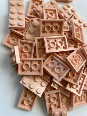 LEGO -NEW -#3021-LIGHT NOUGAT-2 X 3 PLATE--30 PIECES | eBay