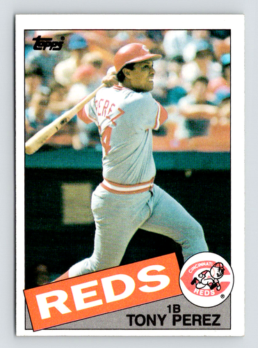1985 Topps Card, #675 Tony Perez Hall of Fame, Cincinnati Reds | eBay