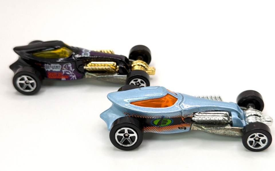 Two Hot Wheels Sweet 16 II Series Cars - Dr. Vamp & Light Blue, 1997 ...