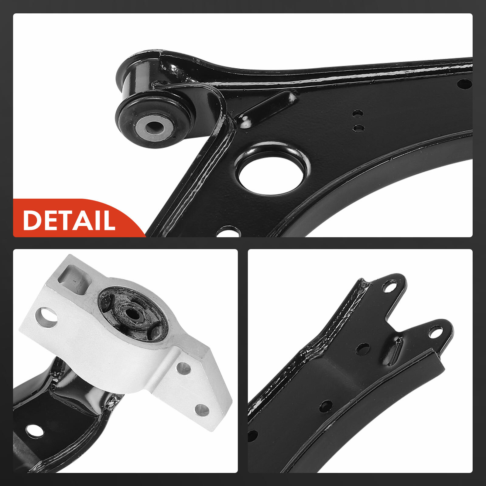 2x Lower Front Control Arms for Audi A3 8P1 VW Golf 1K1 Jetta Eos Skoda ...