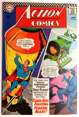 Action Comics #348 - Mar 1967 - Vol.1 - Minor Key | eBay