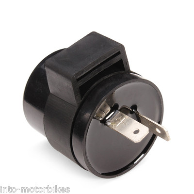 INDICATOR FLASHER CAN WINKER RELAY 12v 2 PIN STANDARD & LED BULBS ...