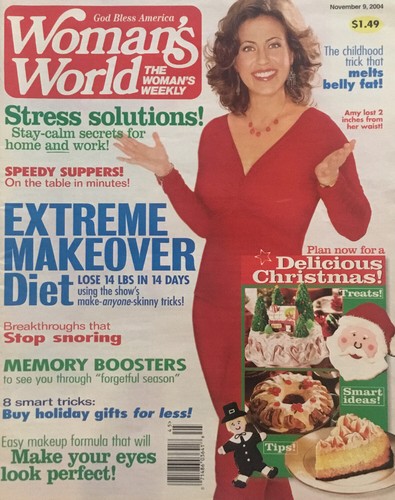 Woman’s World Magazine November 9, 2004 Stress Solutions Extreme ...