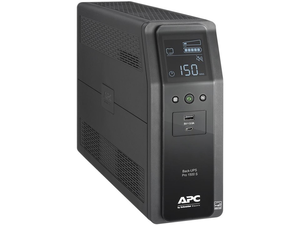 APC BR1500MS2 1500 VA 900W 10 Outlets Back UPS PRO BR, SineWave ...