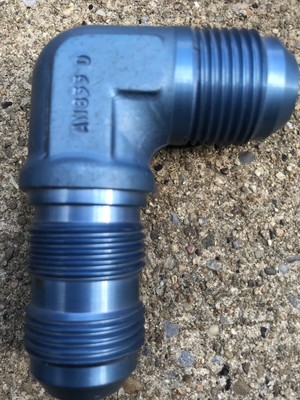 AN833-12D Aircraft Elbow Qty (4) For Fuel Or Hydraulic Line | eBay