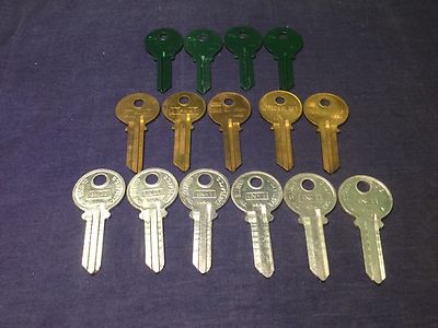 Cole International Colored Key Blanks, Set of 15 - Locksmith | eBay