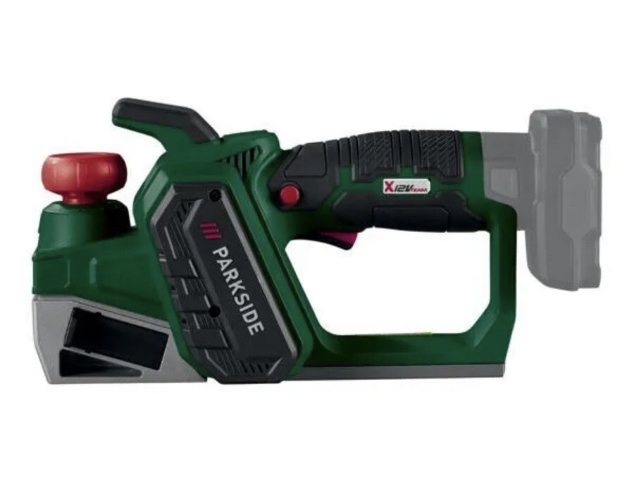 Parkside 12V Cordless Planer Brushless Motor - 4Ah Battery And Charger ...