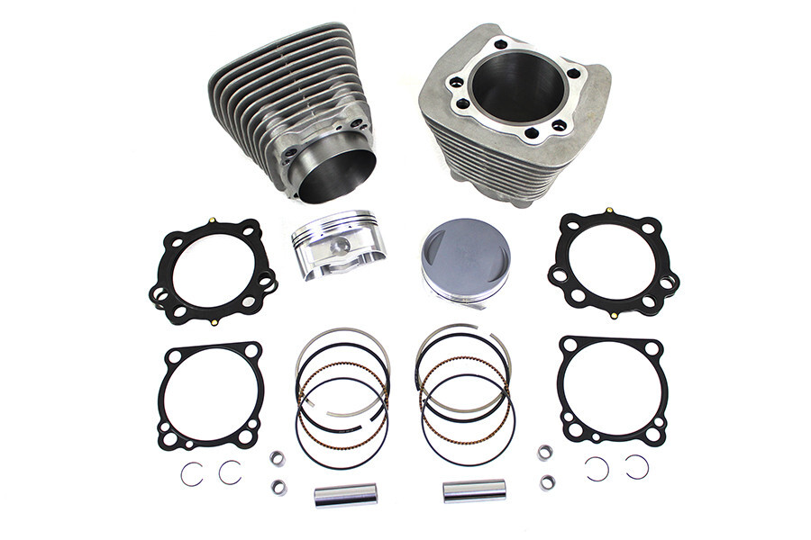 1270cc 10:1 Cylinder and Piston Conversion Kit Silver for XL 1986-2003 ...