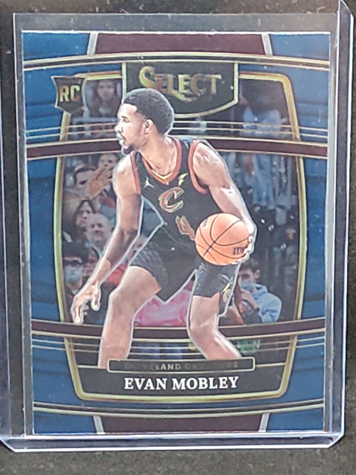 2021-22 Panini Select EVAN MOBLEY Blue Concourse #5 Cavs RC Rookie ...