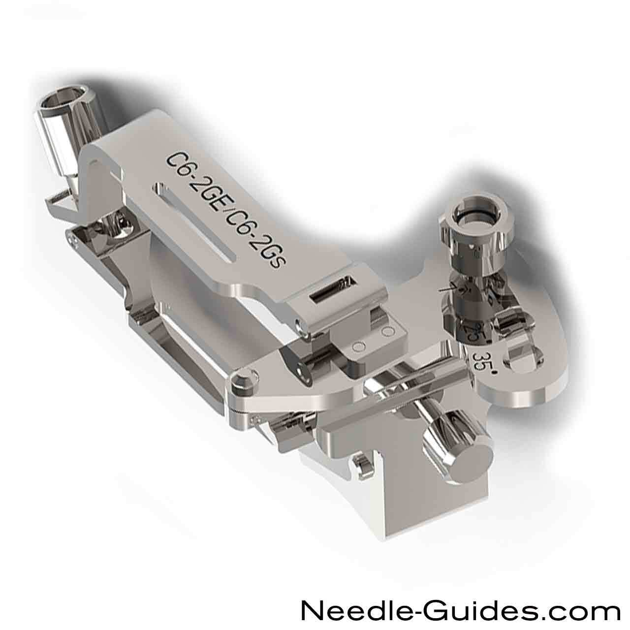 Mindray C6-2GE Transducer Needle Guide - Reusable - Guia de biopsia | eBay