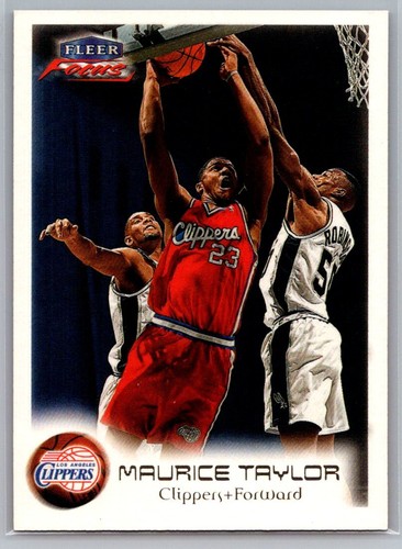 Maurice Taylor #17 Los Angeles Clippers 1999-00 Fleer Focus | eBay