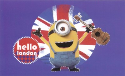 MINIONS THE MOVIE DOG TAG SINGLE STICKER CARD #12 FROM 2015 | eBay