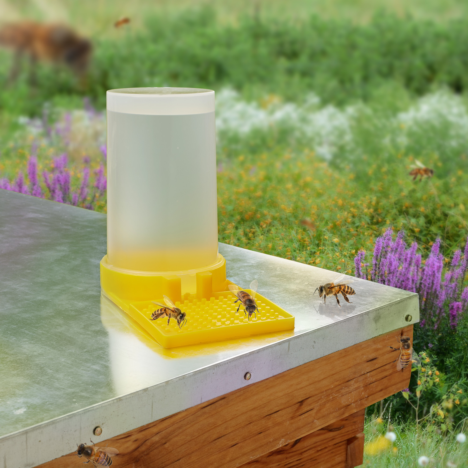 2 PK Beehive Water Dispenser, Bee Hive Frame Entrance Feeder Beekeeping ...
