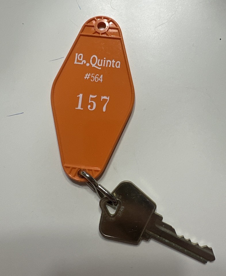 La Quinta Motor Inn Hotel Motel Room Key And Fob | eBay