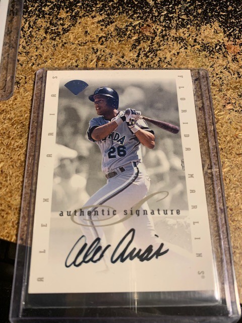 1996 LEAF SIGNATURE AUTOGRAPH ALEX ARIAS FLORIDA | eBay