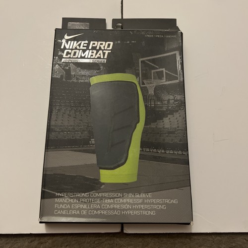 NWT Nike Pro Combat Shin Sleeves Compression Basketball 613977 Large | eBay