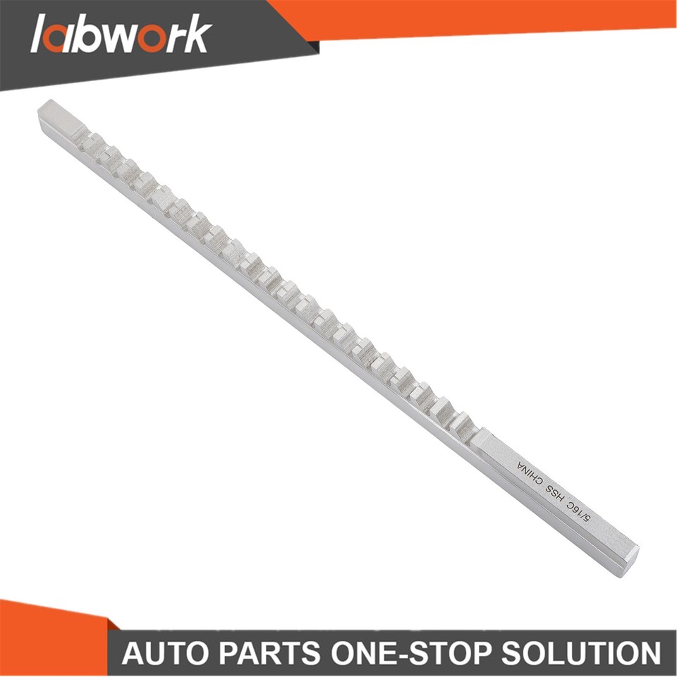 Labwork 5/16" C Style 3/8" x 11-3/4" HSS Standard Keyway Broach CNC ...