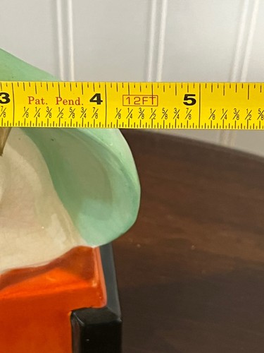 Vintage Art Deco Head Vase Bust Japan MCM Showgirl Figurine Vanity Elly ...