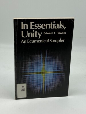 In Essentials, Unity An Ecumenical Sampler | eBay