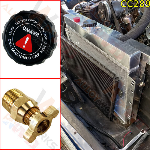 3 Row Aluminum Radiator For 1963-1968 64 65 67 Chevy Chevelle El Camino ...