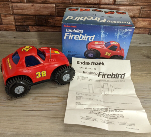 Radio Shack Red Tumbling Firebird Cat No 60-2392 W/ Instructions in Box ...
