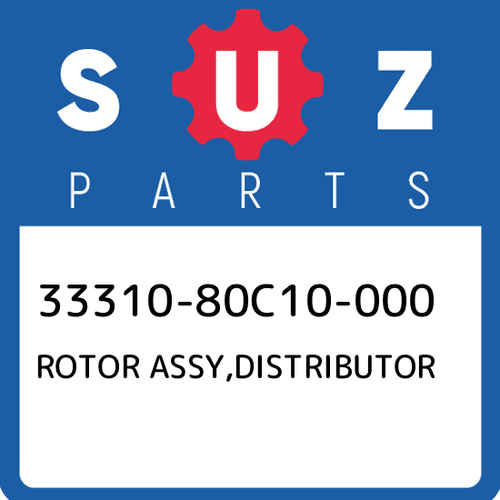 33310-80C10-000 Suzuki Rotor assy,distributor 3331080C10000, New ...