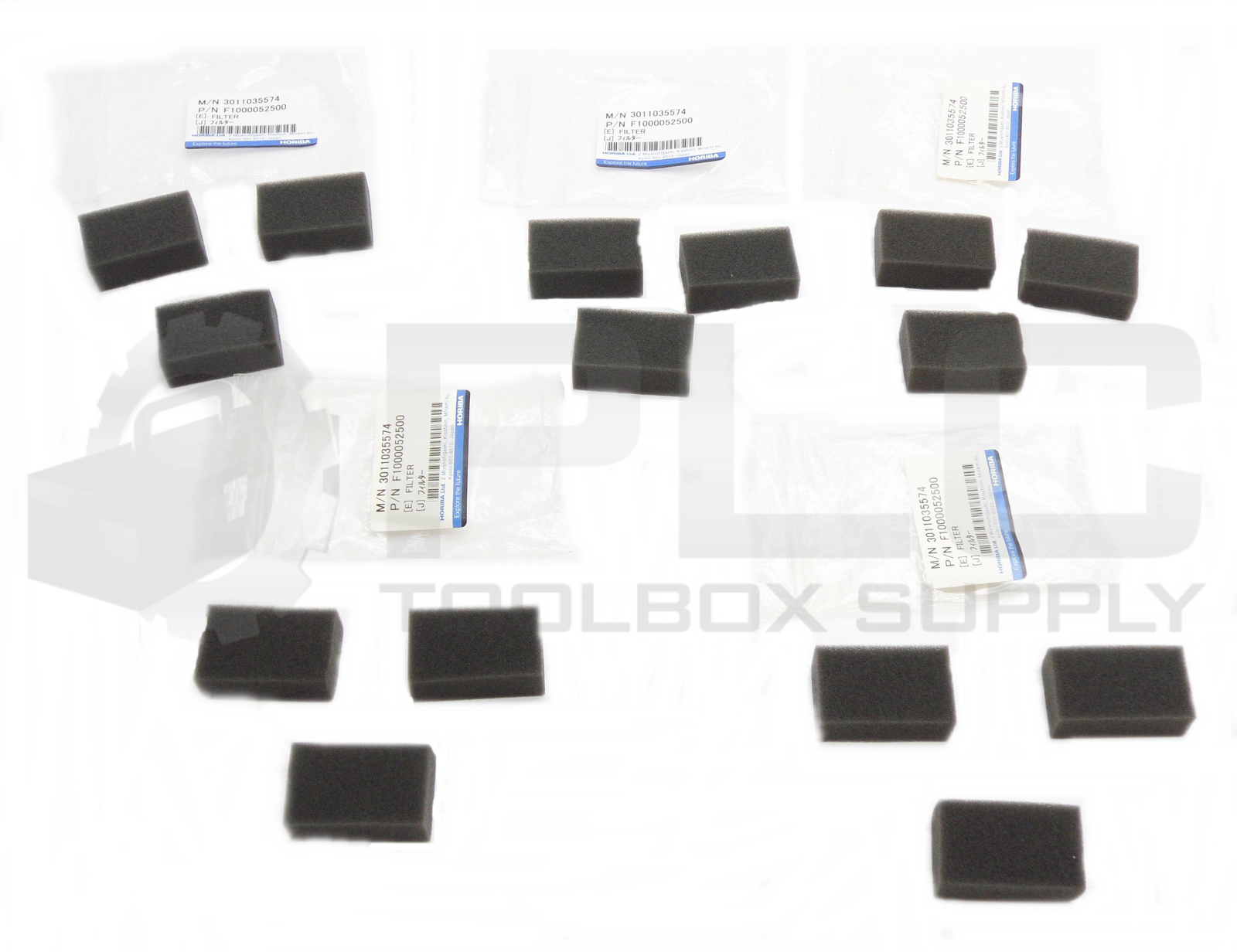 LOT OF 5 NEW BAG OF 3 HORIBA F1000052500 FILTERS TOTAL 15 | eBay