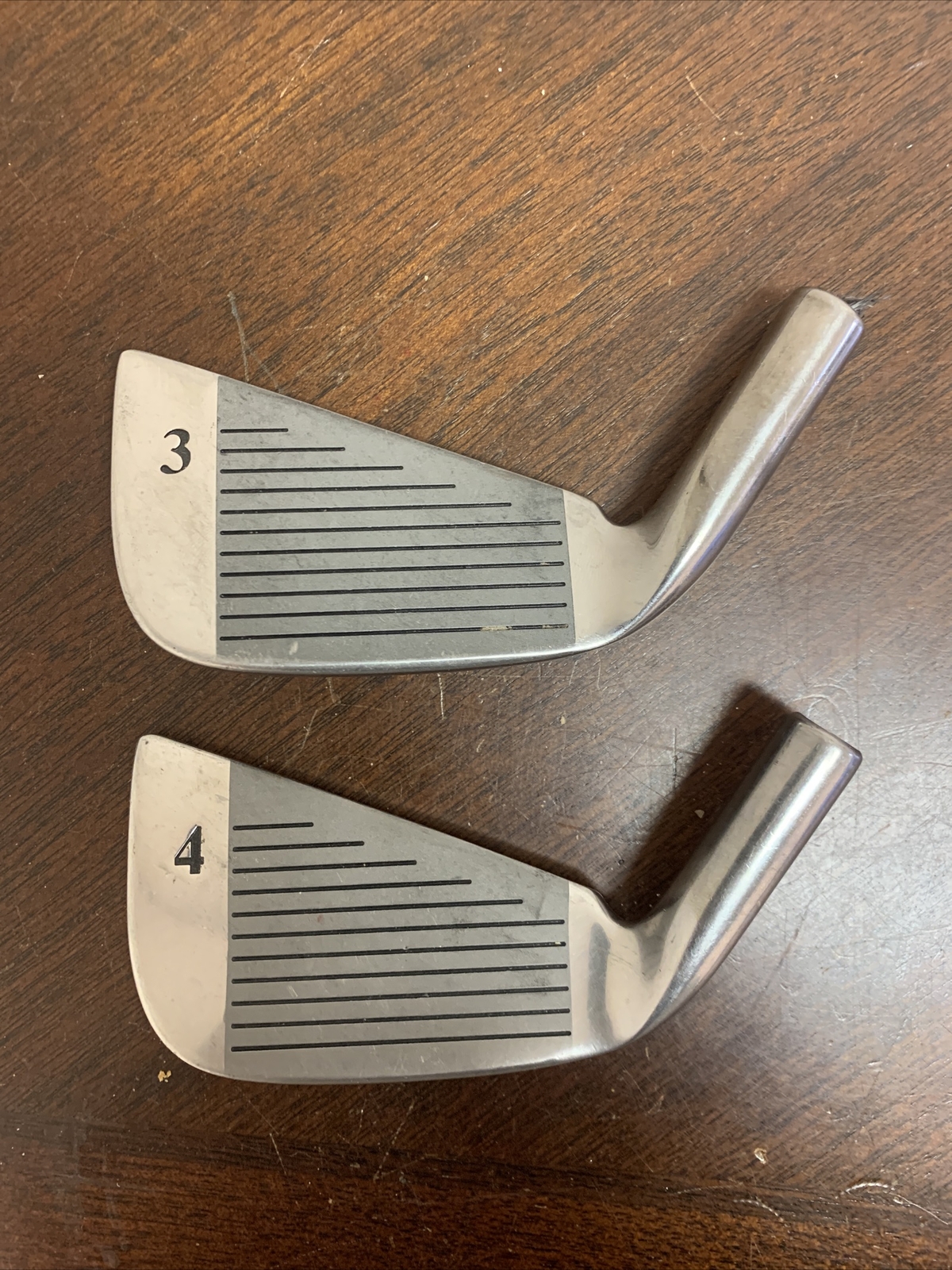 Golf Mens RH Head 4 Iron & 3 Iron Golfsmith Square Toe Tear Drop Design ...