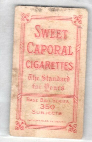 1909 - 1911 T206 Sweet Caporal Clark Griffith - Cincinnati Reds, G-VG ...
