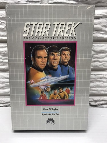 FACTORY SEALED Star Trek CBS The Collectors Edition VHS Double Episode ...
