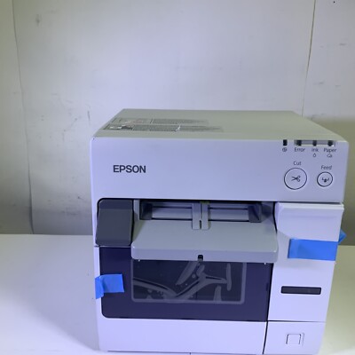 Epson TM-C3400 Model M242A Color Inkjet Label Printer - JJ M2C | eBay