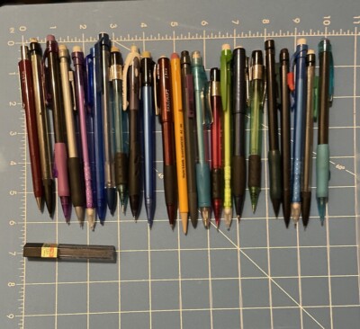 Vintage Mechanical Pencil Lot Skilcraft Papermate Mixed Some Lead ...