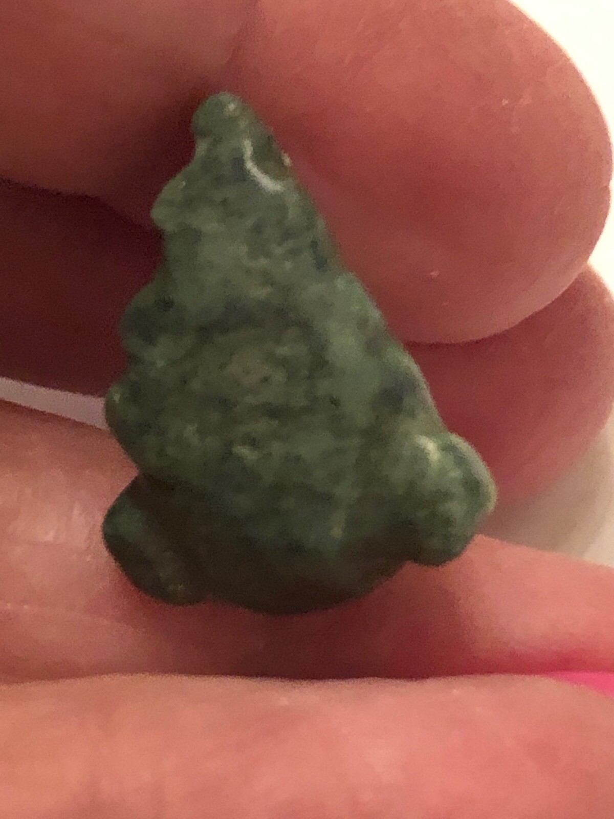 Antique Dark Green Jade Aztec, Mayan, Incan Face Pendant Bead | eBay