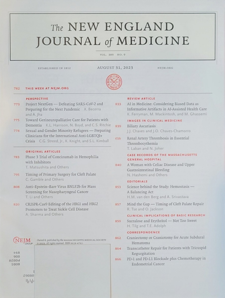 New England Journal Of Medicine