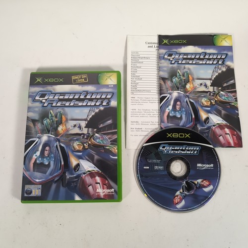 Quantum Redshift Original Xbox Video Game Manual PAL | eBay UK