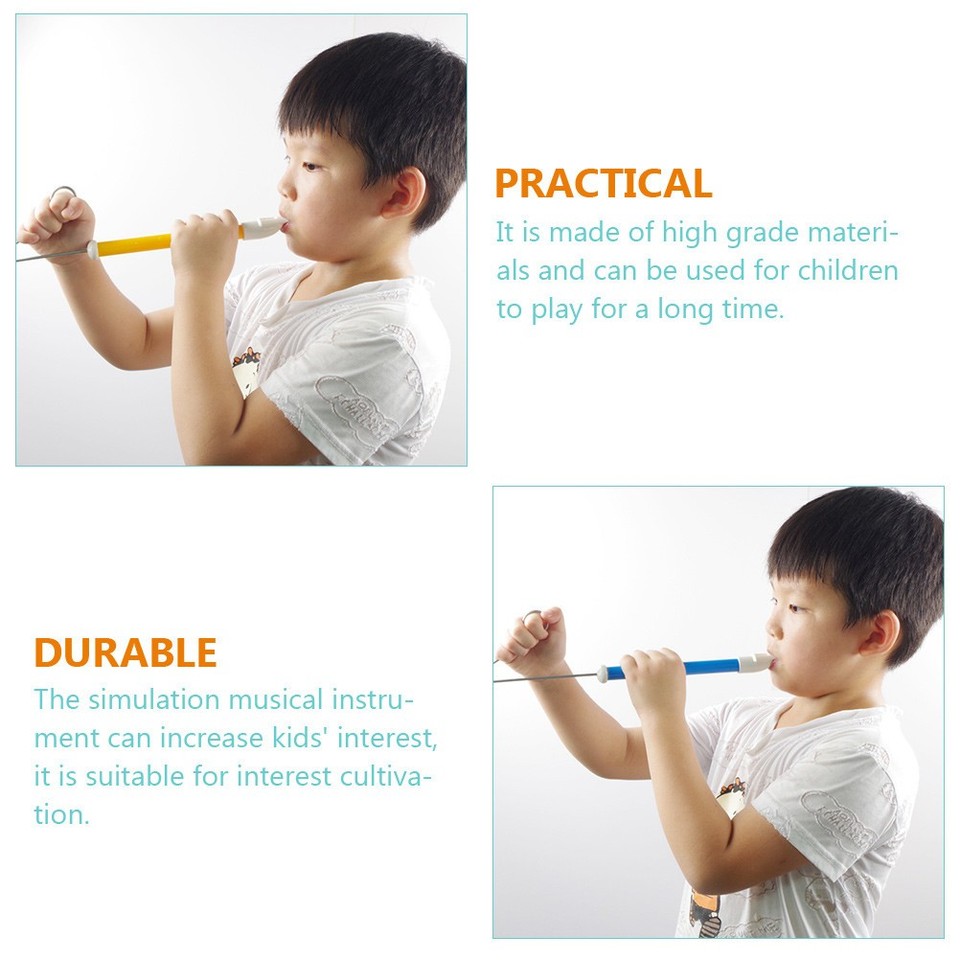 3Pcs Boy Girl Slide Whistle Toy Push-pull Flute for Music Performance ...